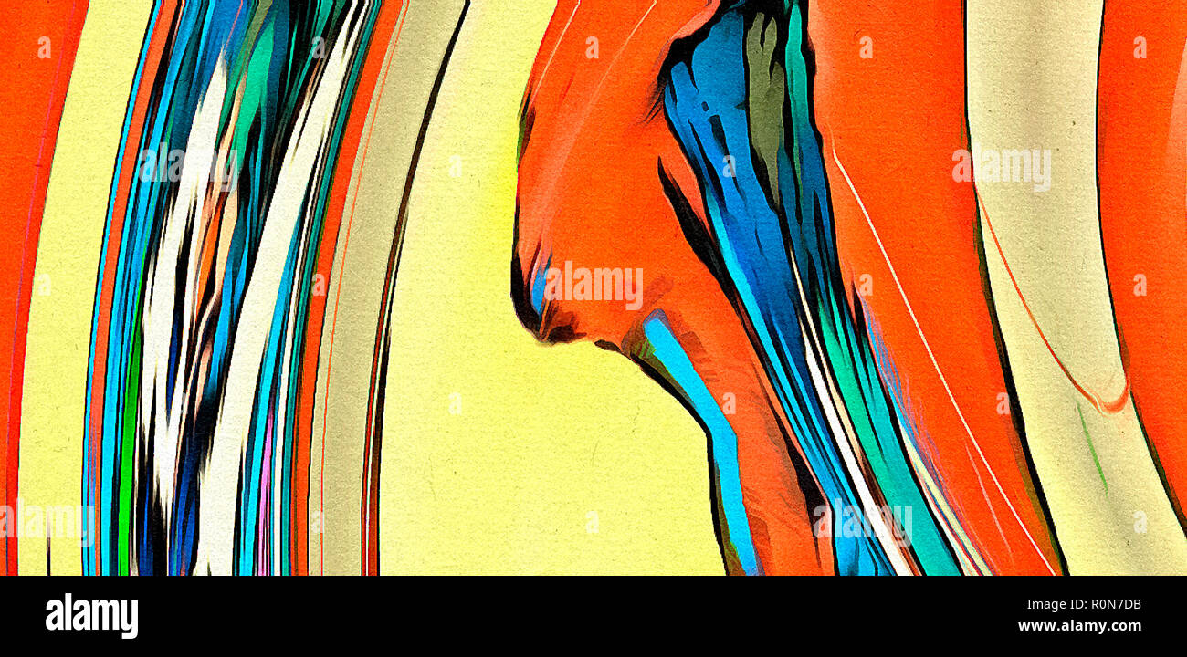 Oil painting abstract background in fashion impressionism style. Hand ...