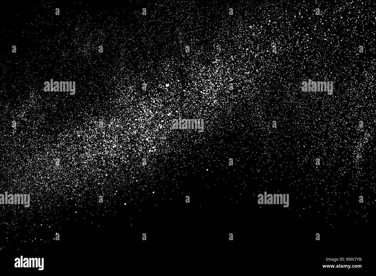 Grain abstract texture isolated on black background. Noise design ...