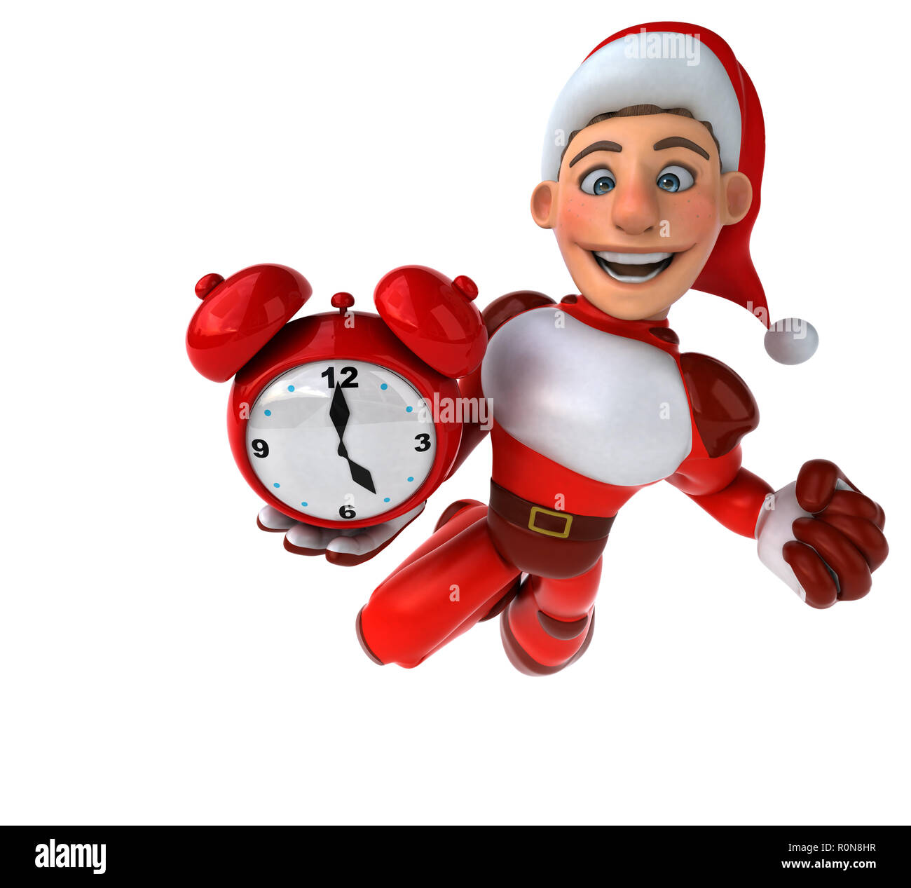 Super hero clock character hi-res stock photography and images - Alamy