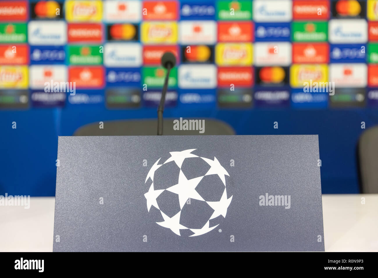 Uefa champions league board action hi-res stock photography and images ...
