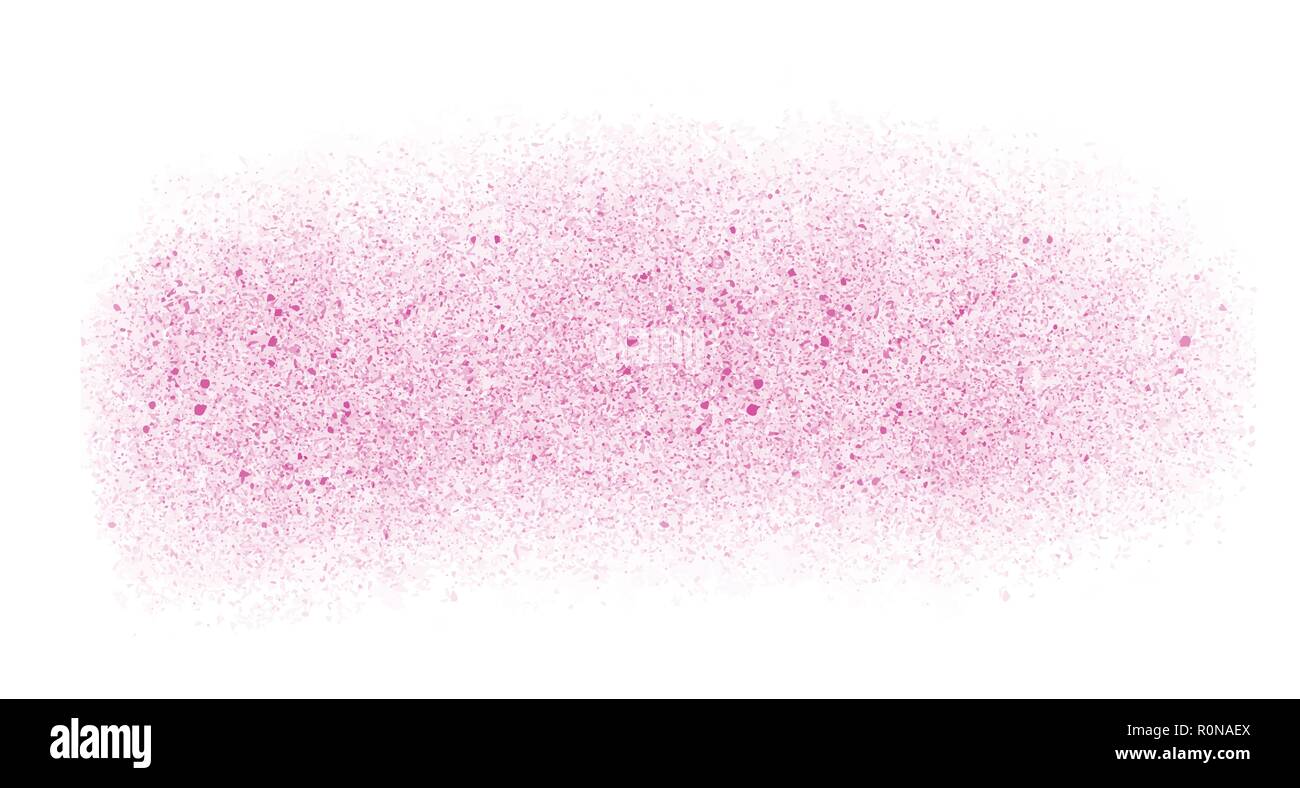 Pink vector dust explosion splash on white background, spray background ...