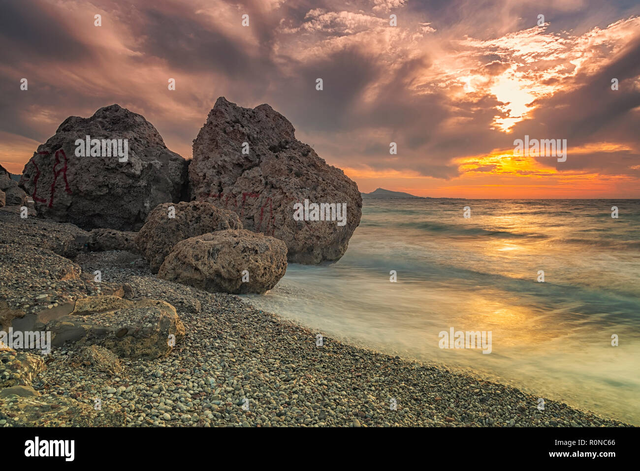 Rhodes landscape hi-res stock photography and images - Alamy