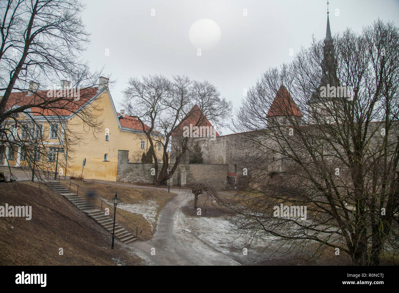 picturesque and very beautiful photos of Tallinn Stock Photo - Alamy