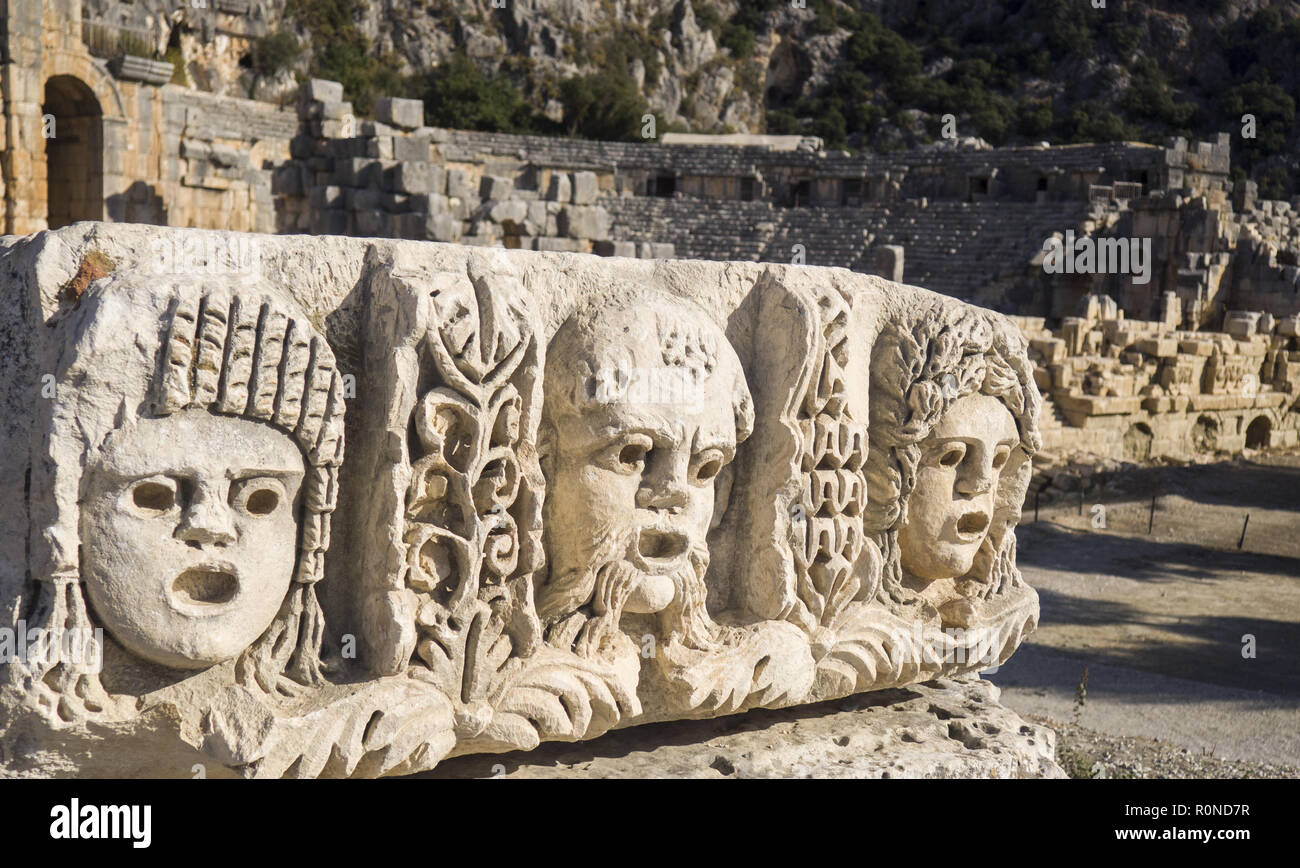 Myra the ancient place in Turkey Stock Photo - Alamy