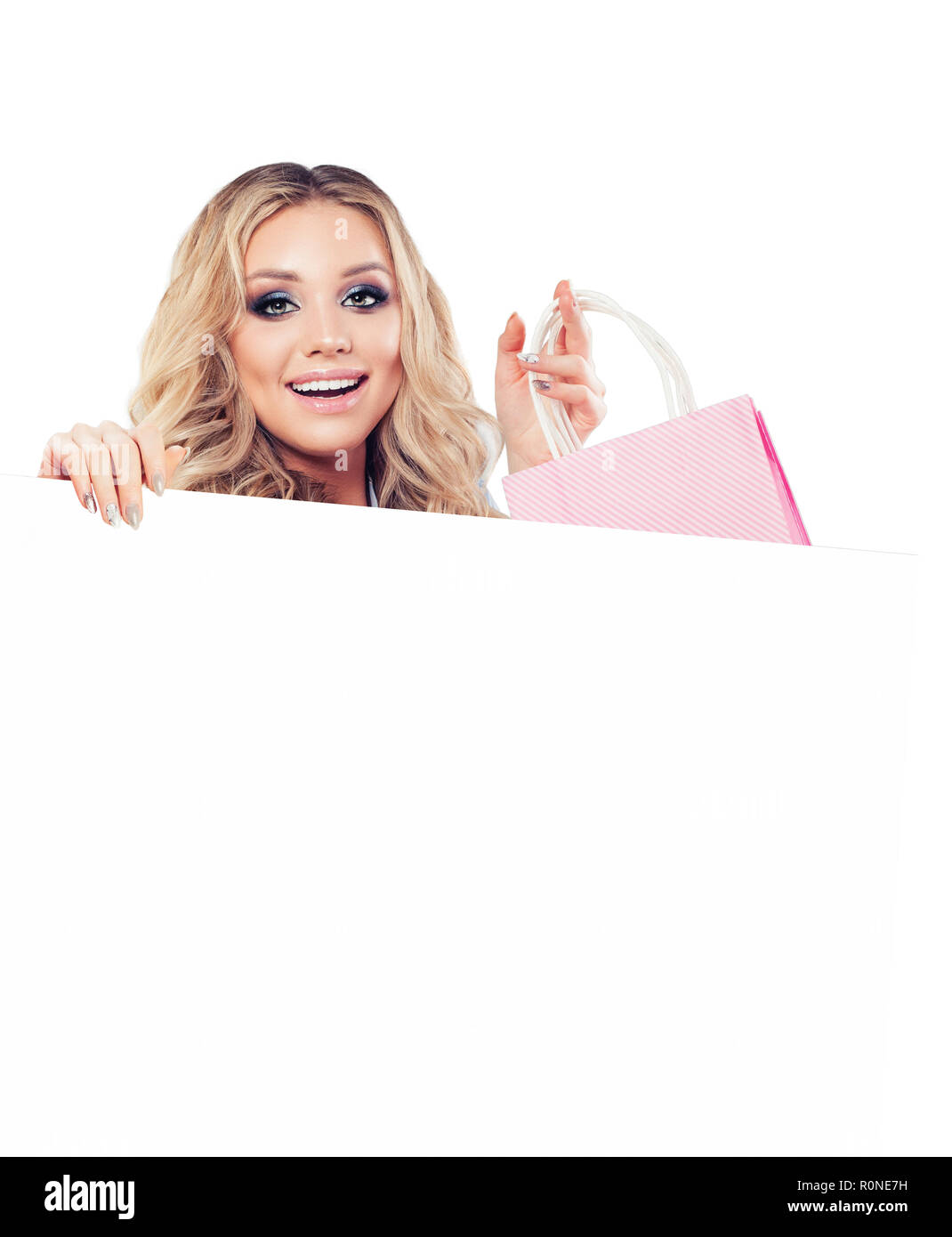 Hand advertisement signboard hi-res stock photography and images - Alamy