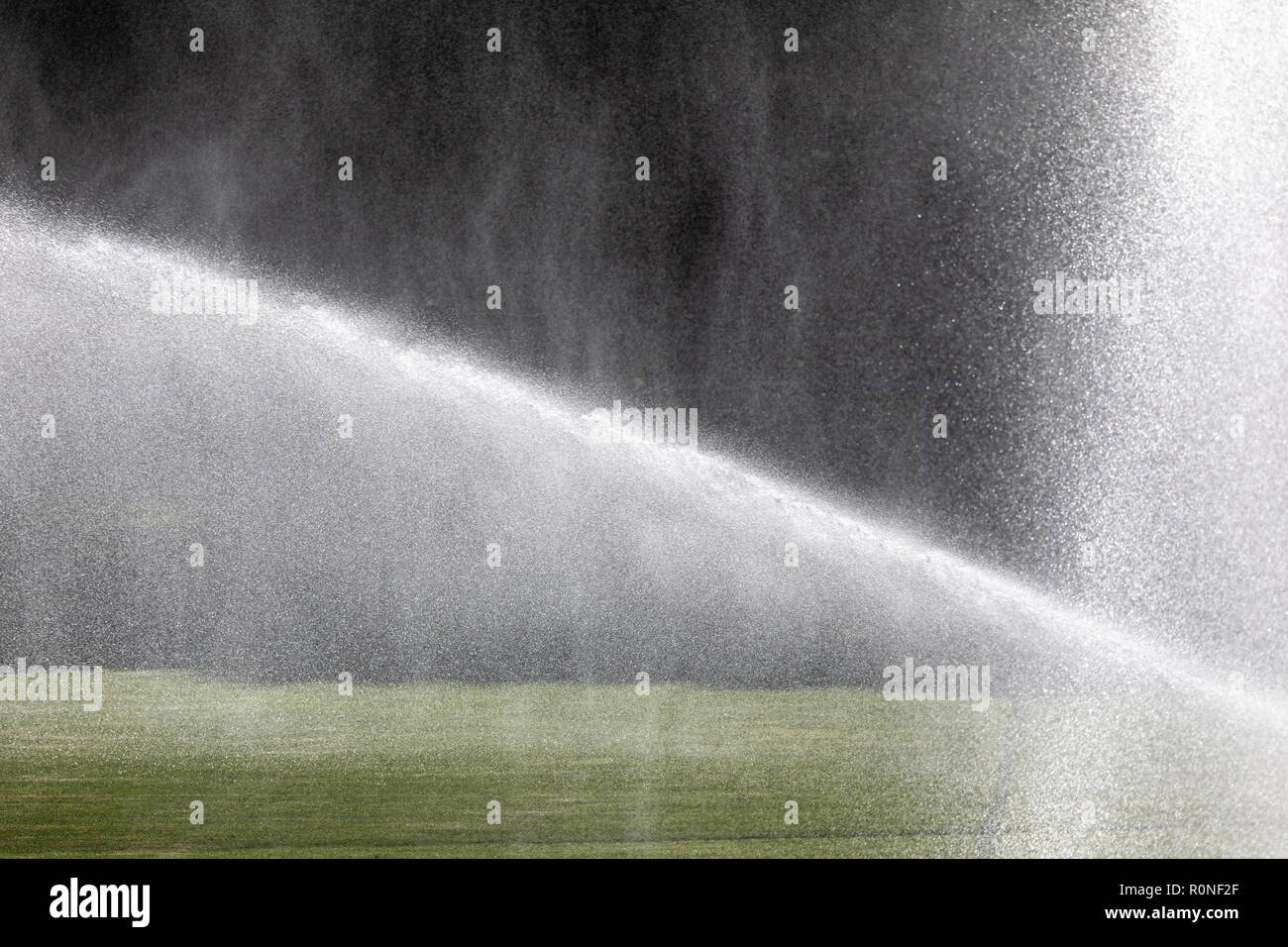 Soccer football water spray hi-res stock photography and images - Alamy