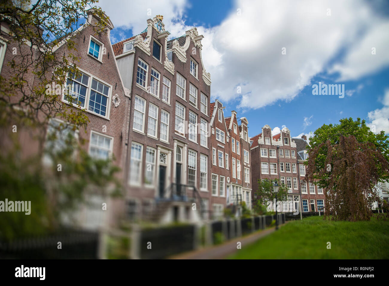 Traditional old buildings in Amsterdam, the Netherlands Stock Photo - Alamy