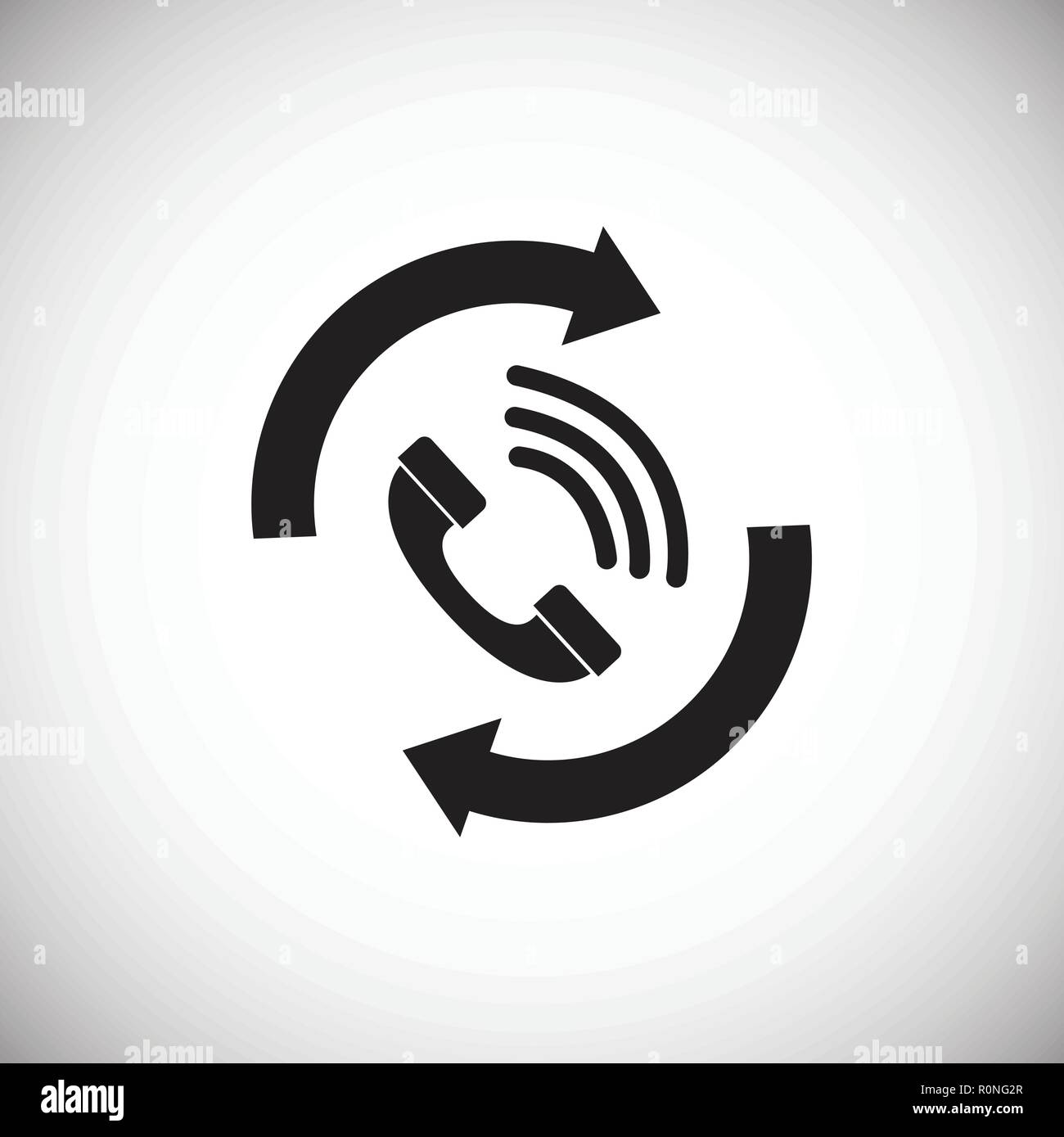 Answer back to customer on white background Stock Vector Image & Art ...