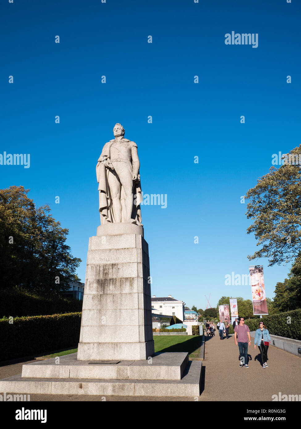 King William VI Statue,The National Maritime Museum in Greenwich ...