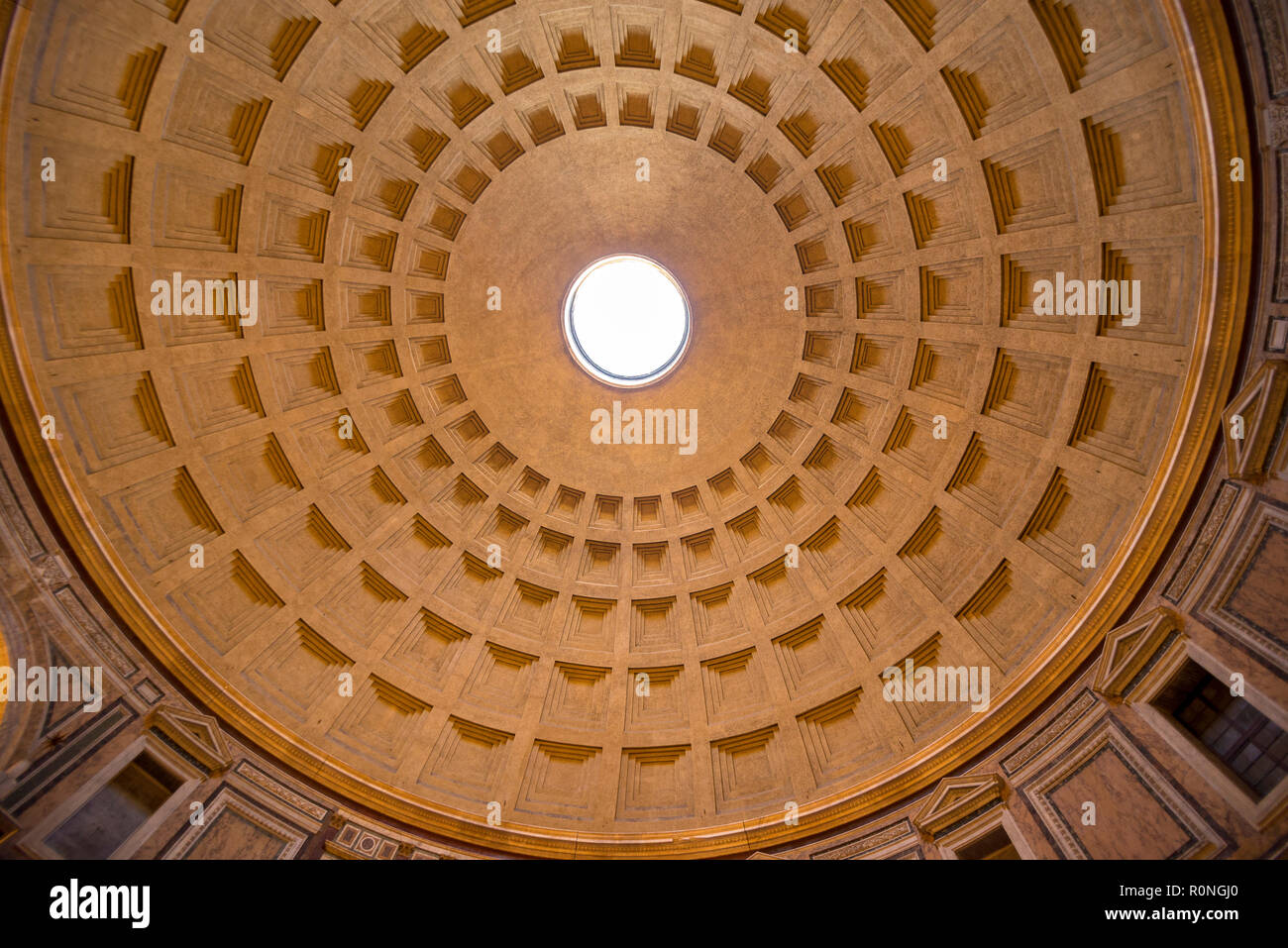 ROME, ITALY - OCTOBER 24, 2018: Pantheon. Iconic temple built circa 118 ...
