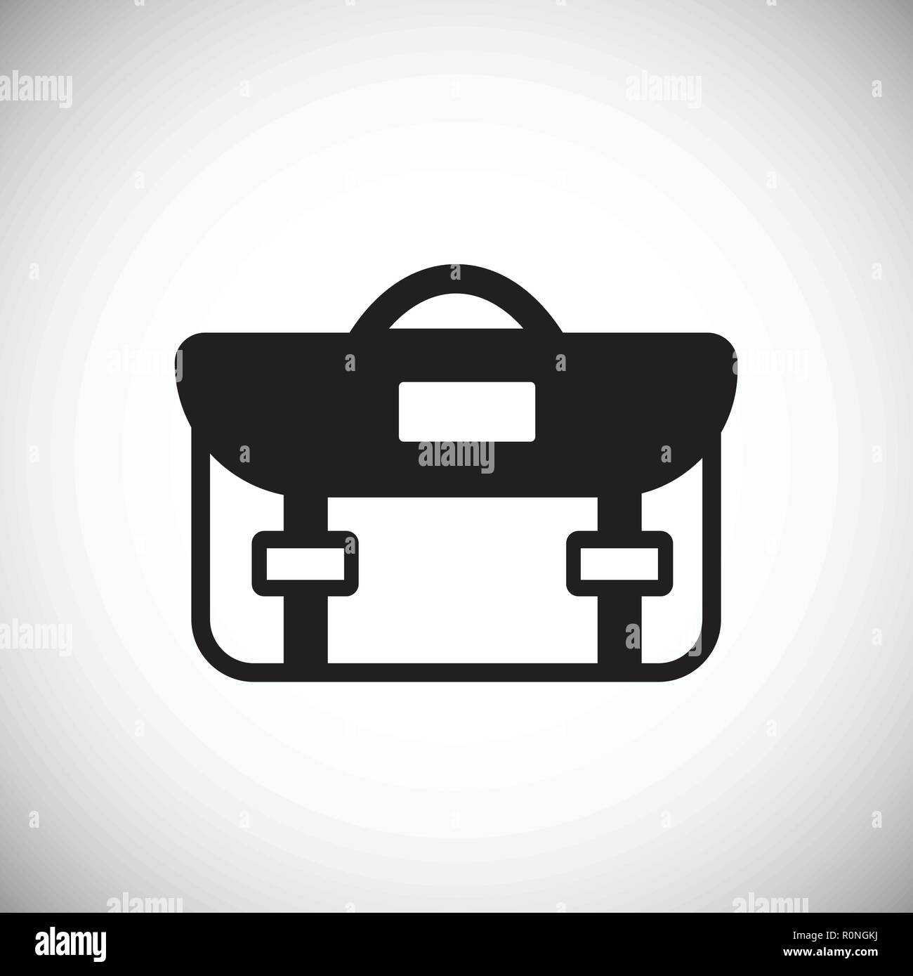 College suitcase on white background Stock Vector Image & Art - Alamy