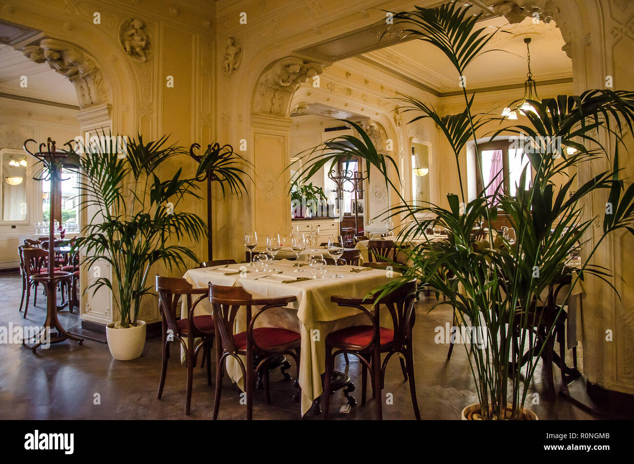 Piazza Unità d'Italia is the main square in Trieste, a seaport city in ...
