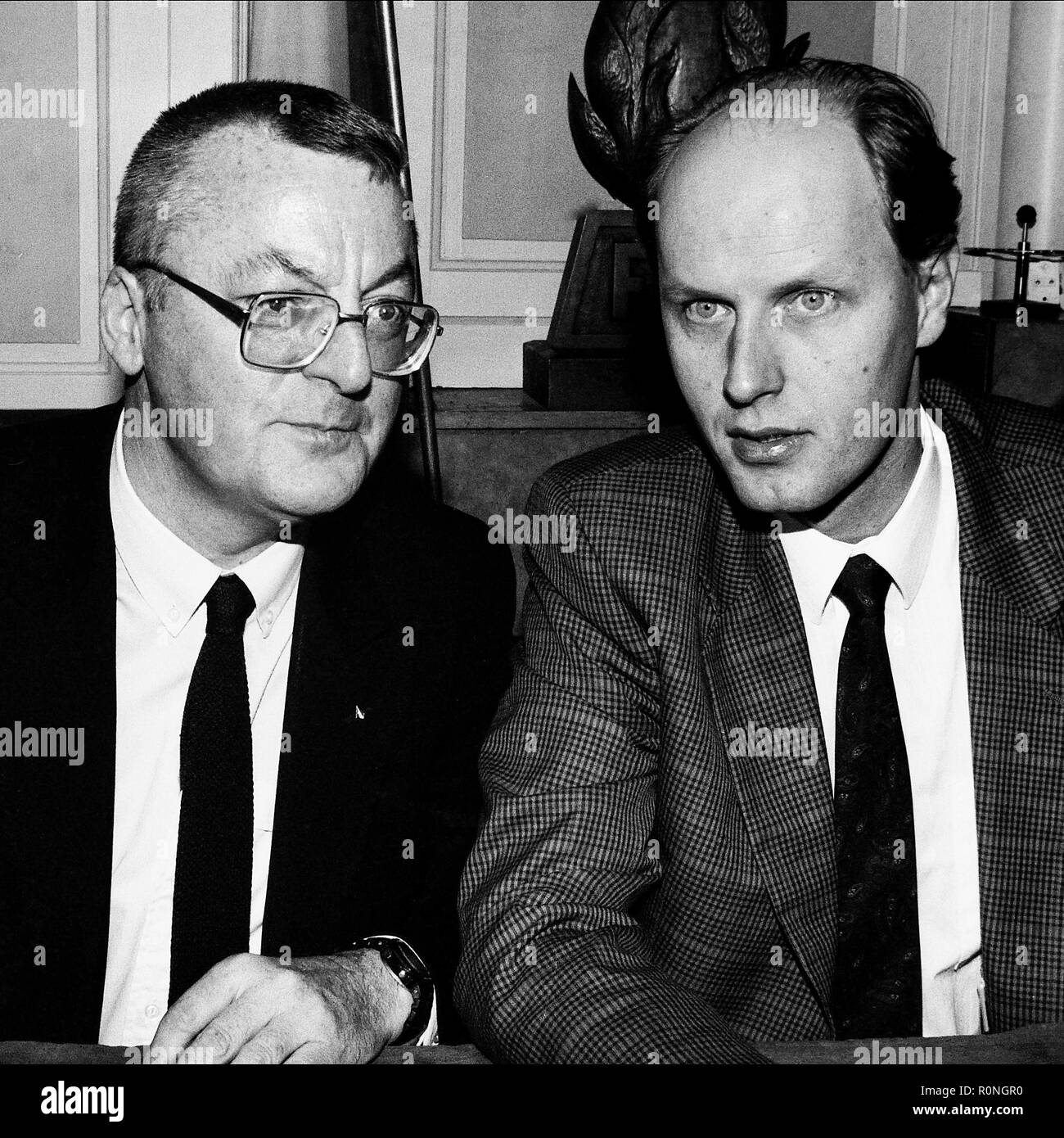 Archives 90ies: Karl Lang pays visit to Regional National Front (FN ...