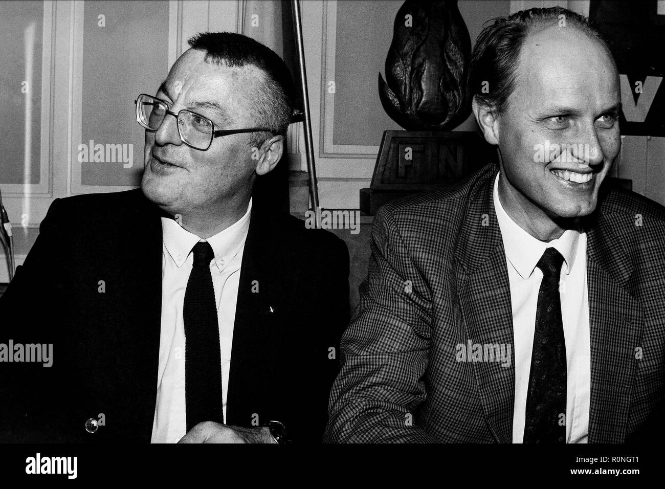 Archives 90ies: Karl Lang pays visit to Regional National Front (FN ...