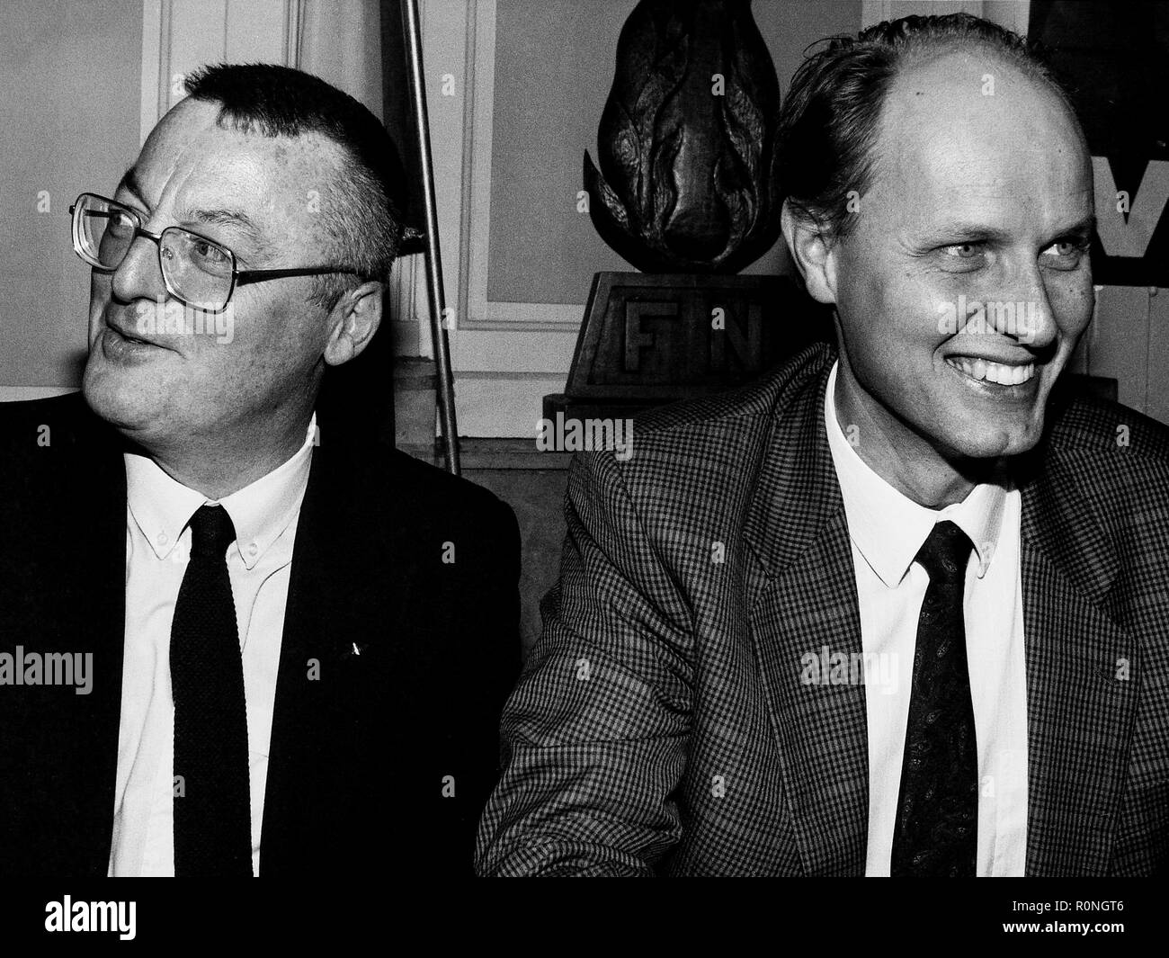 Archives 90ies: Karl Lang pays visit to Regional National Front (FN ...