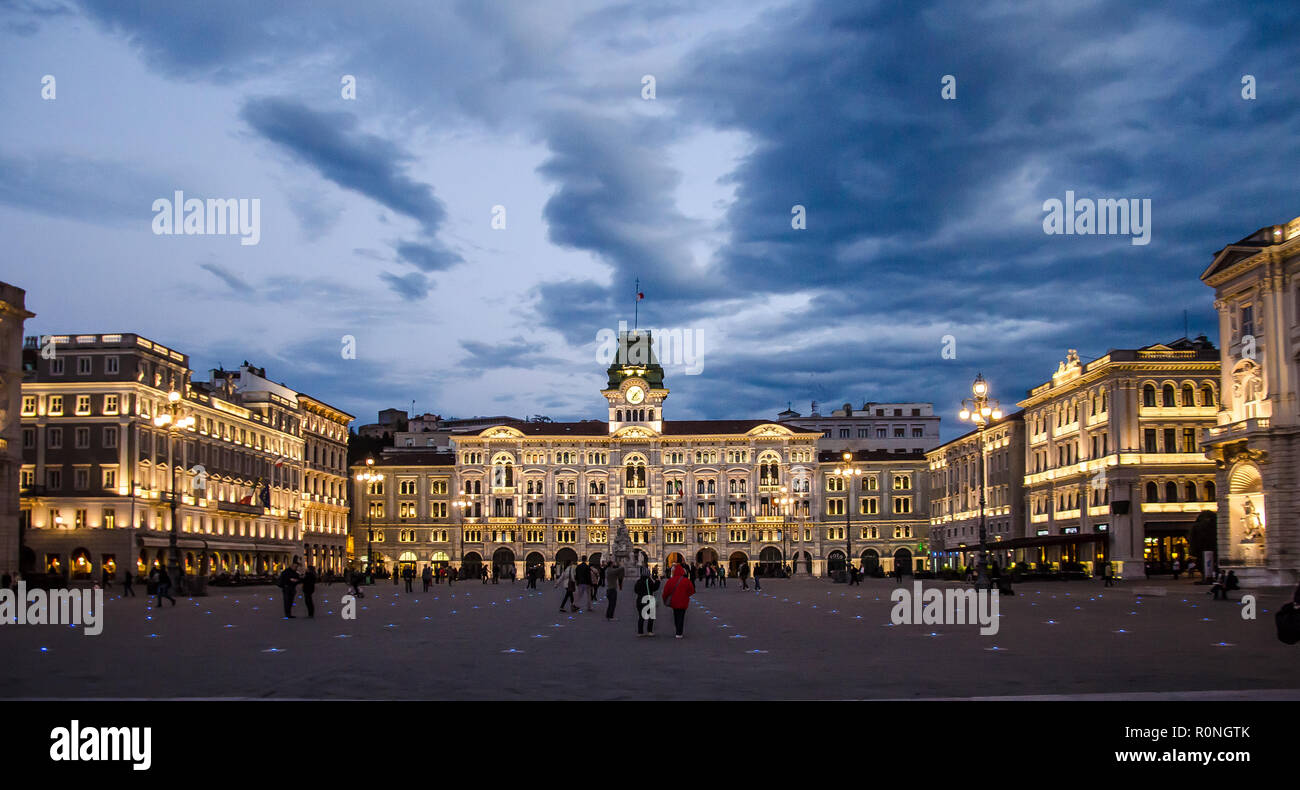 Town Hall of Trieste, the eclectic work of Giuseppe Bruni (1872–1875 ...