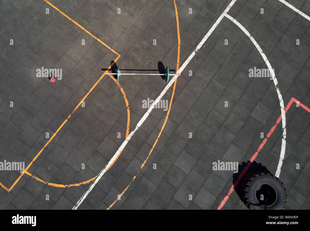 Outdoor training area hi-res stock photography and images - Alamy