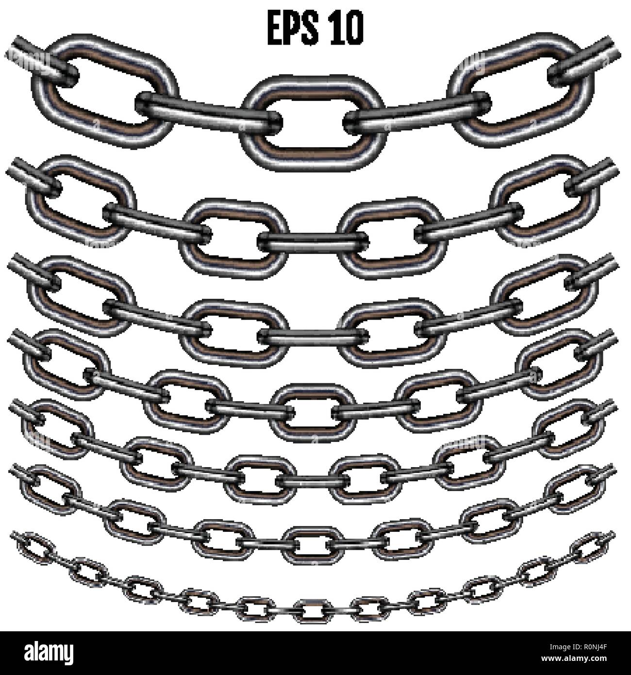 Chain Stock Vector Images - Alamy