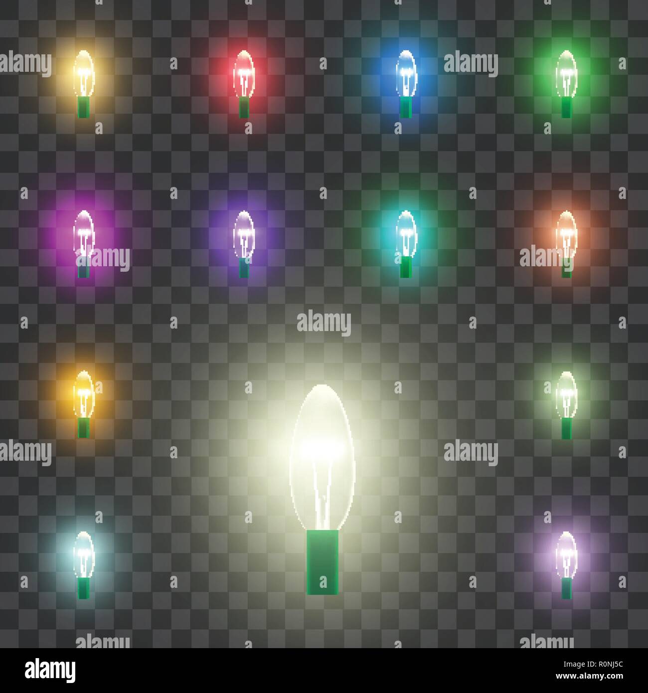 Led lights background Stock Vector Images - Alamy