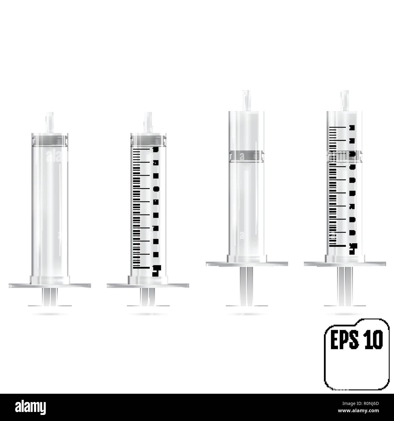 Injection closeup Stock Vector Images - Alamy
