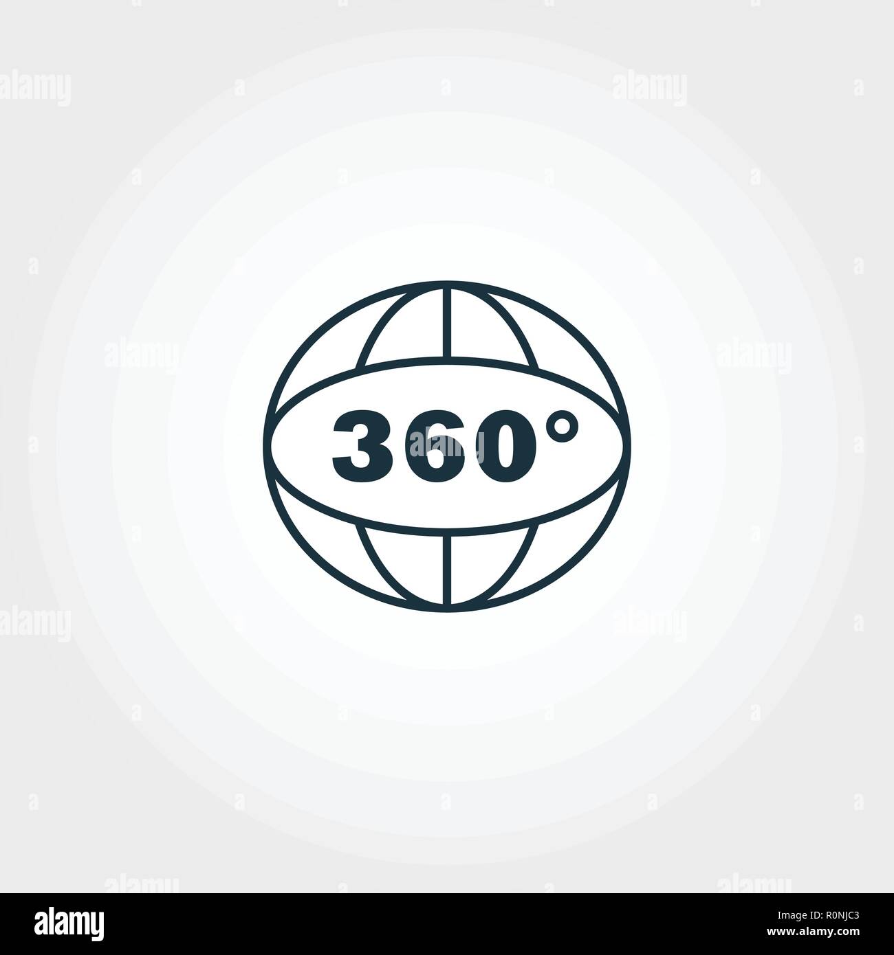 360 View creative icon. Premium style design from visual device icons ...