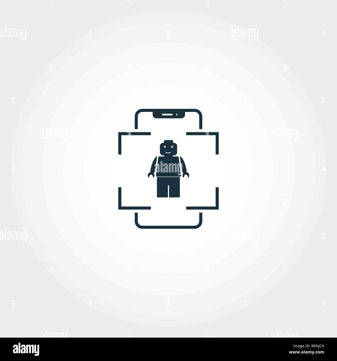 Augmented Reality Game creative icon. Premium style design from visual ... Augmented Reality Game creative icon. Premium style design from visual ...