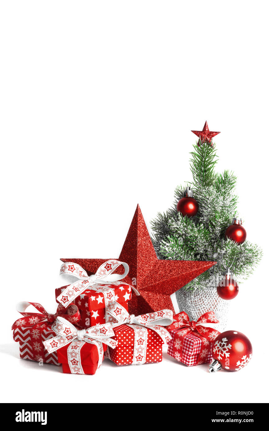 Christmas gift decorated candy Cut Out Stock Images & Pictures - Alamy