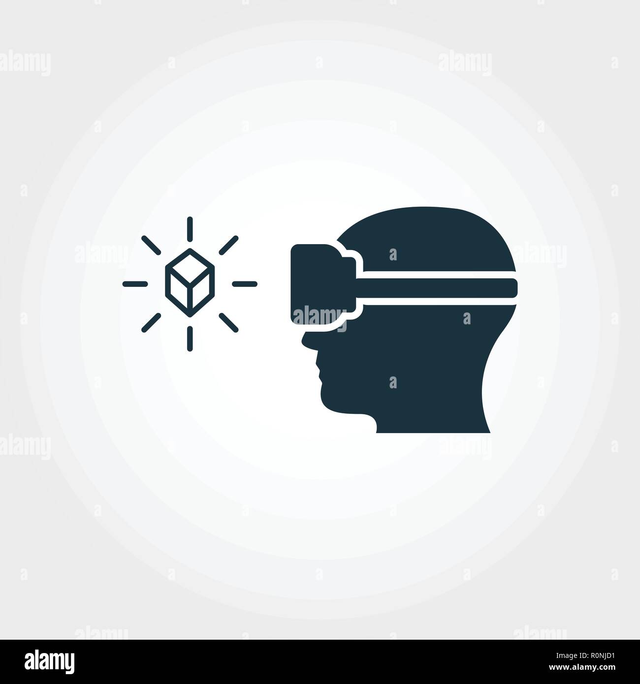 Augmented Reality Glasses creative icon. Premium style design from ... Augmented Reality Glasses creative icon. Premium style design from ...