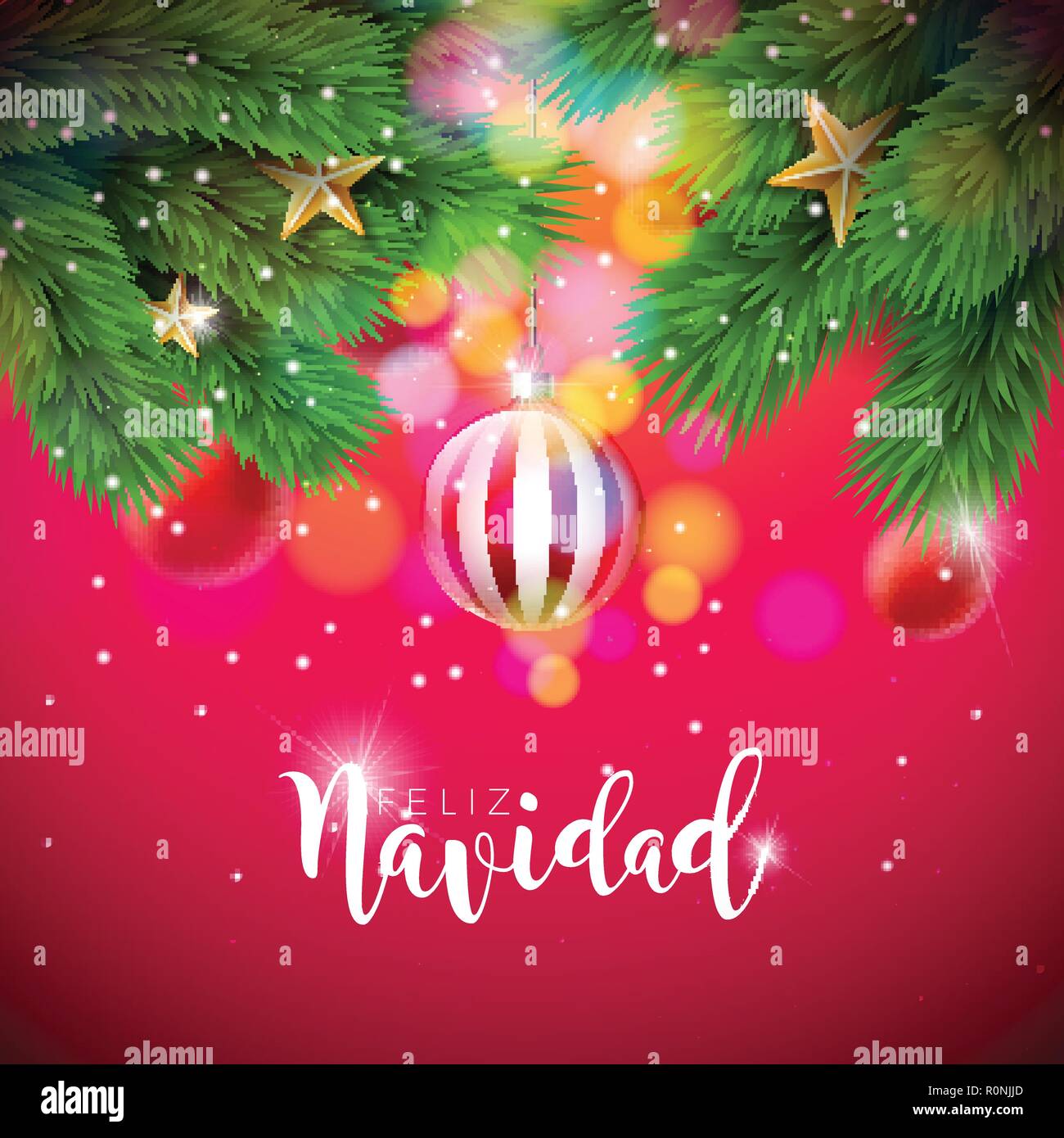 Blue and red mexican background Stock Vector Images - Alamy