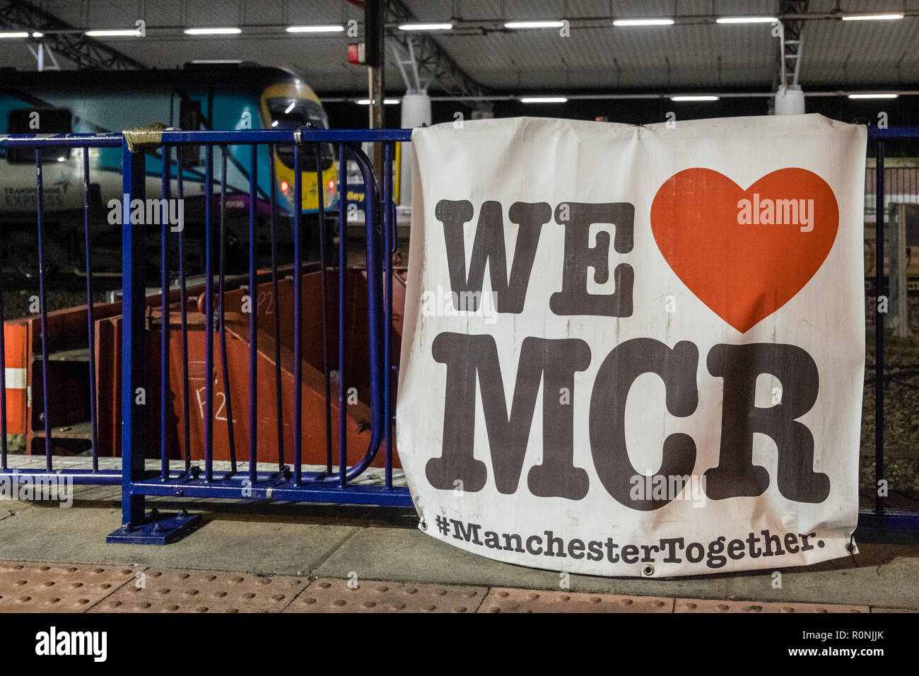 Manchester station poster hi-res stock photography and images - Alamy