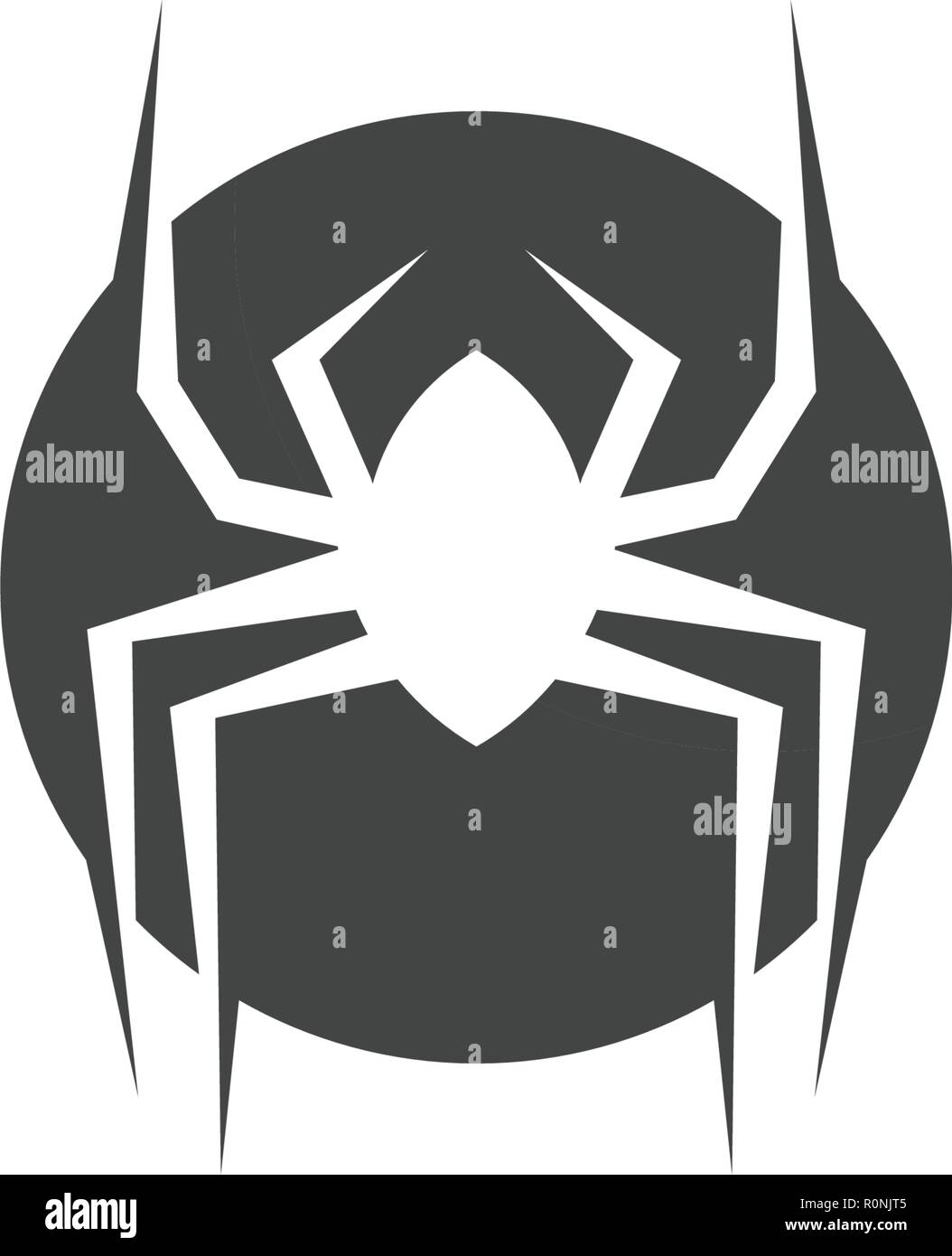 Spider Logo design vector illustration design template Stock Vector ...