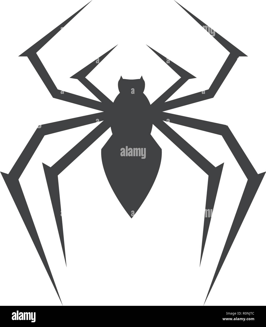 Spider Logo design vector illustration design template Stock Vector ...