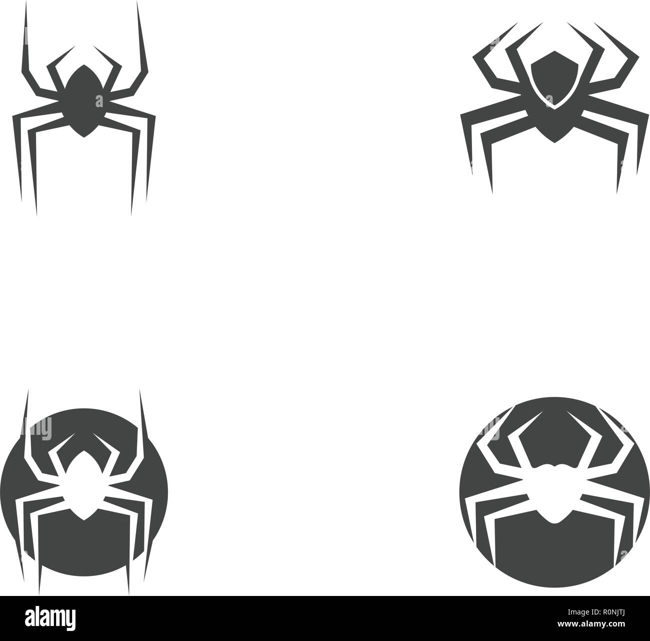 Spider web logo hi-res stock photography and images - Alamy