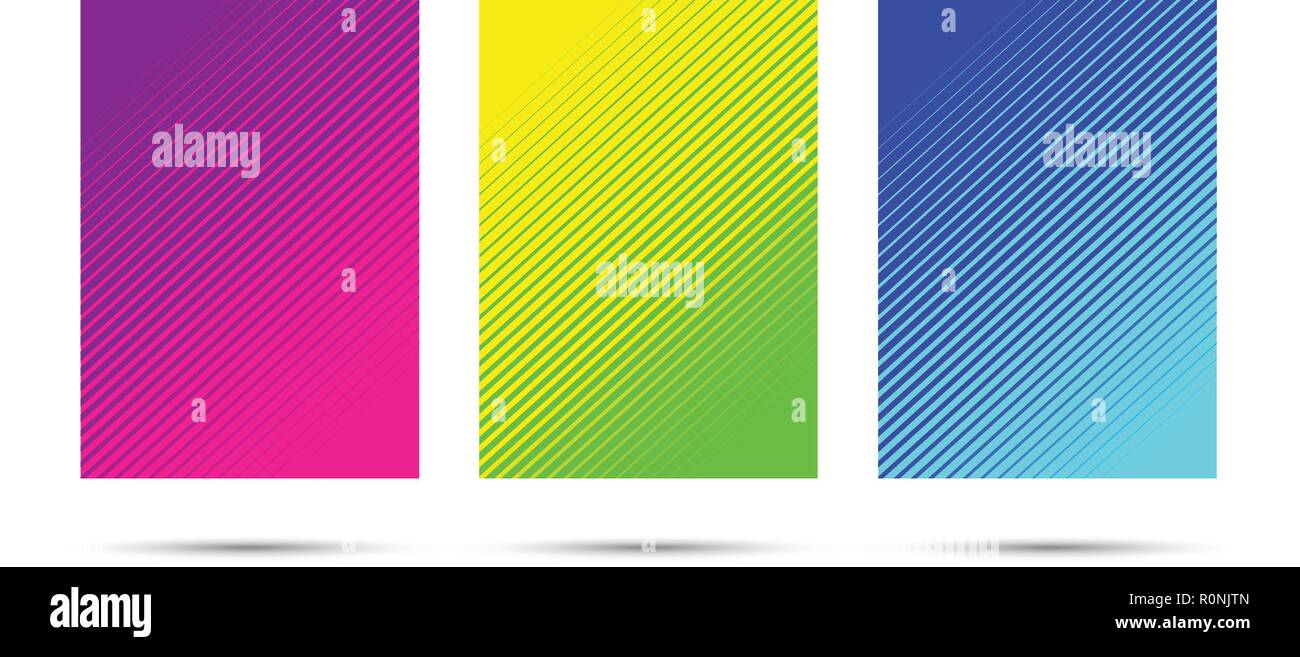 Line fade pattern set Stock Vector Images - Alamy