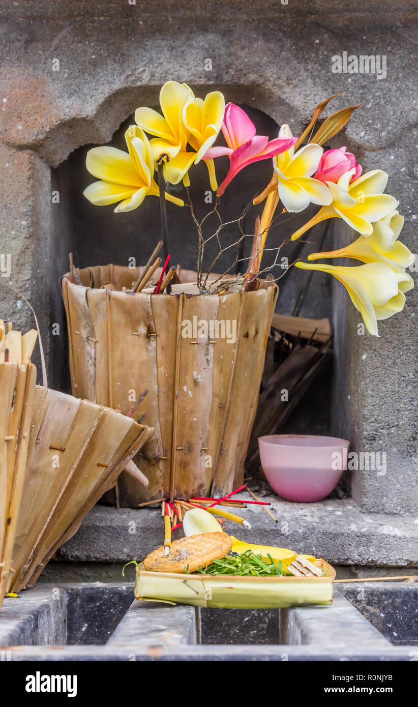 Buddhist ritual fresh flower hi-res stock photography and images - Alamy