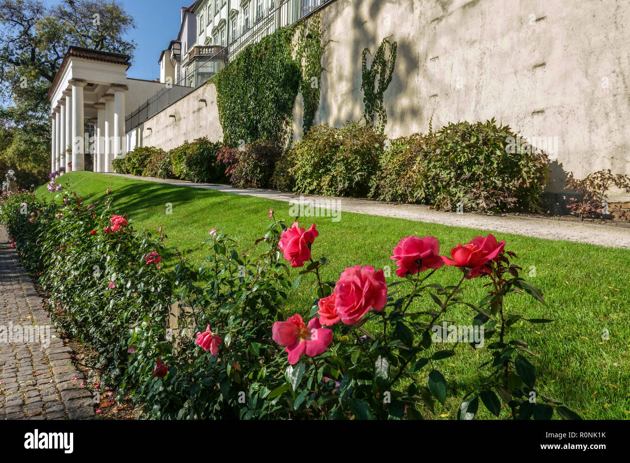 Prague Castle Garden Na Valech, Prague Gardens, flowers, Czech Republic ...