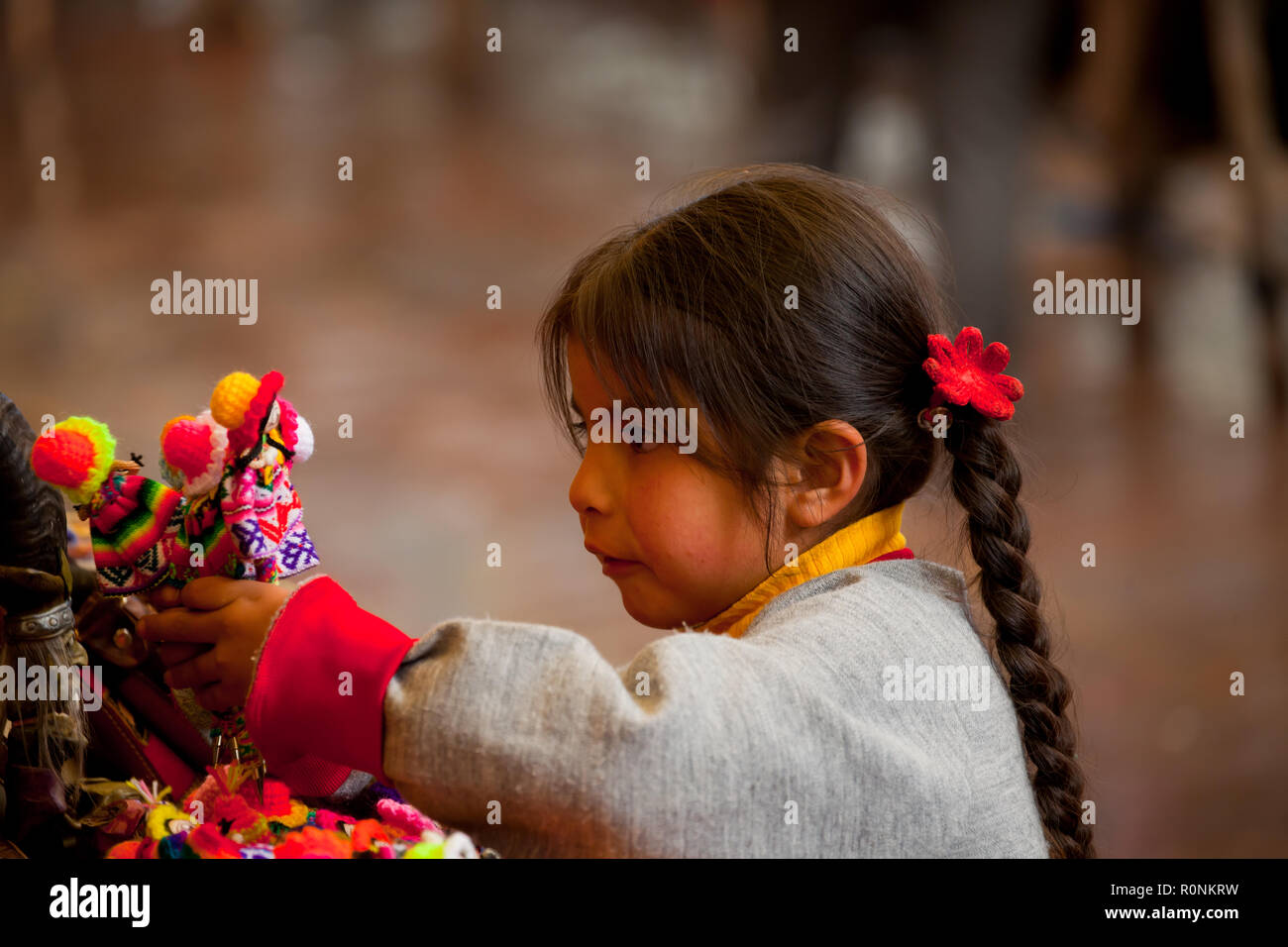 Traditional market of Pisak Stock Photo - Alamy