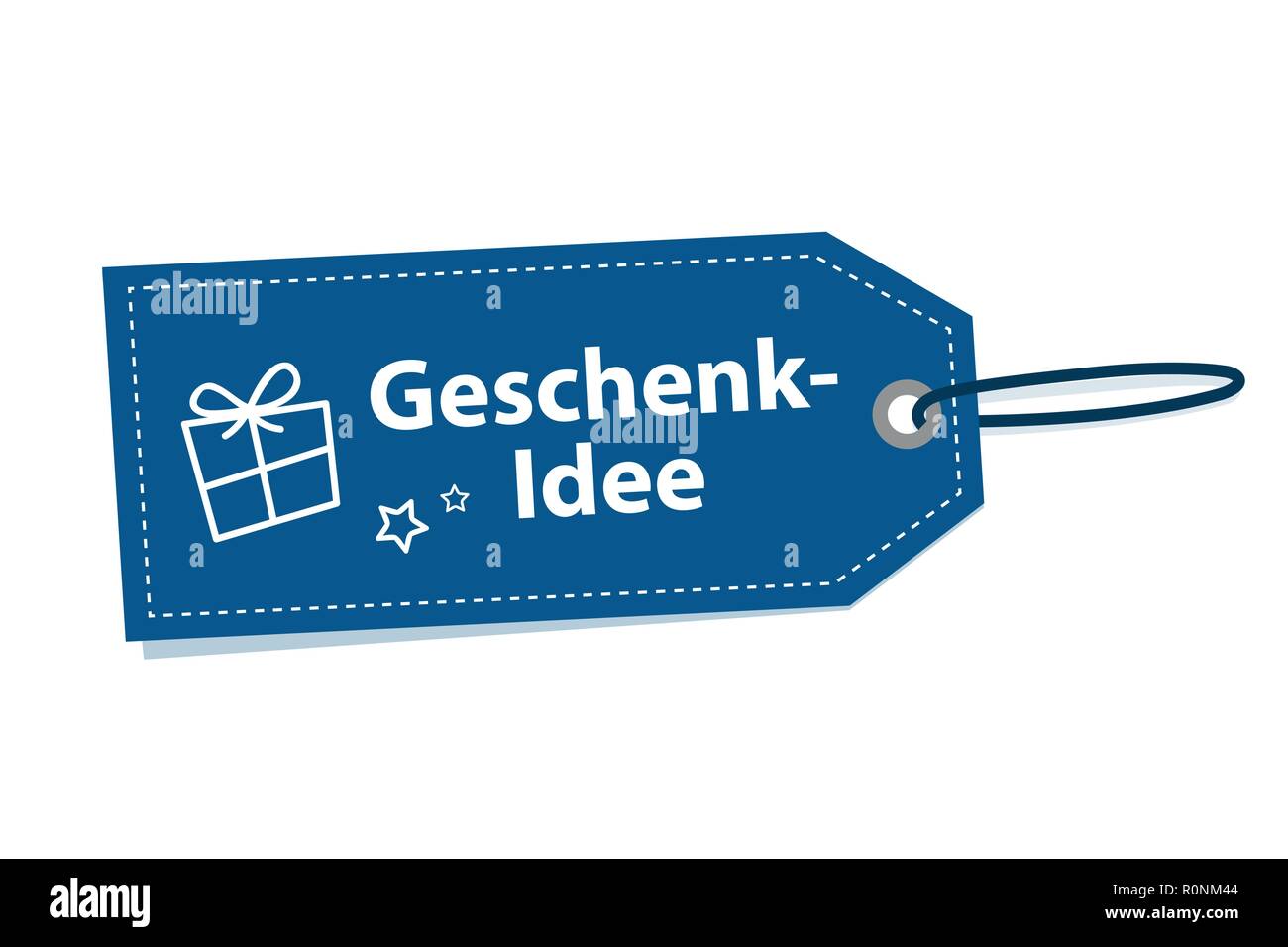 Merry christmas gift surprise Cut Out Stock Images & Pictures - Alamy