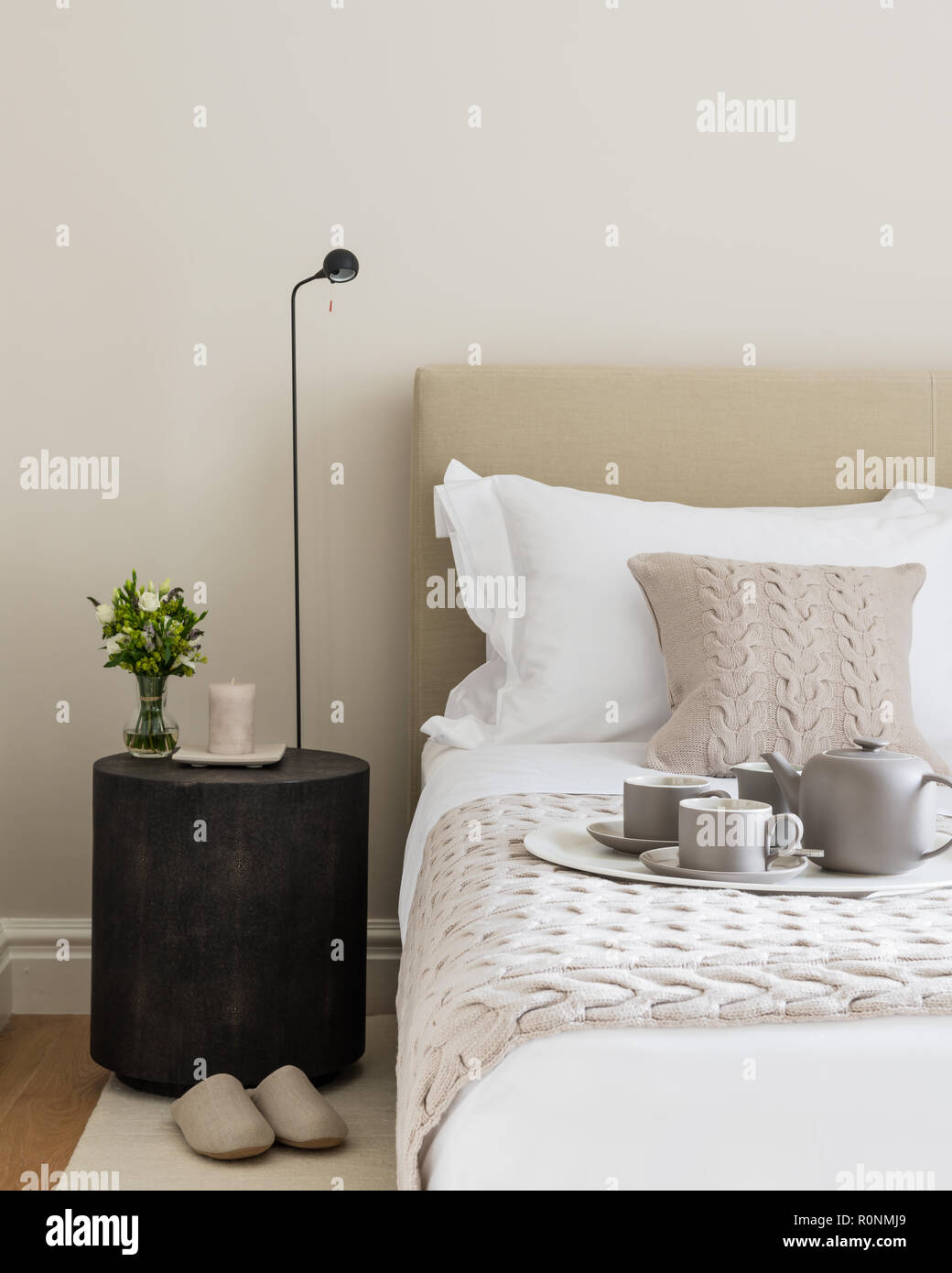 Bedside table tea hi-res stock photography and images - Alamy