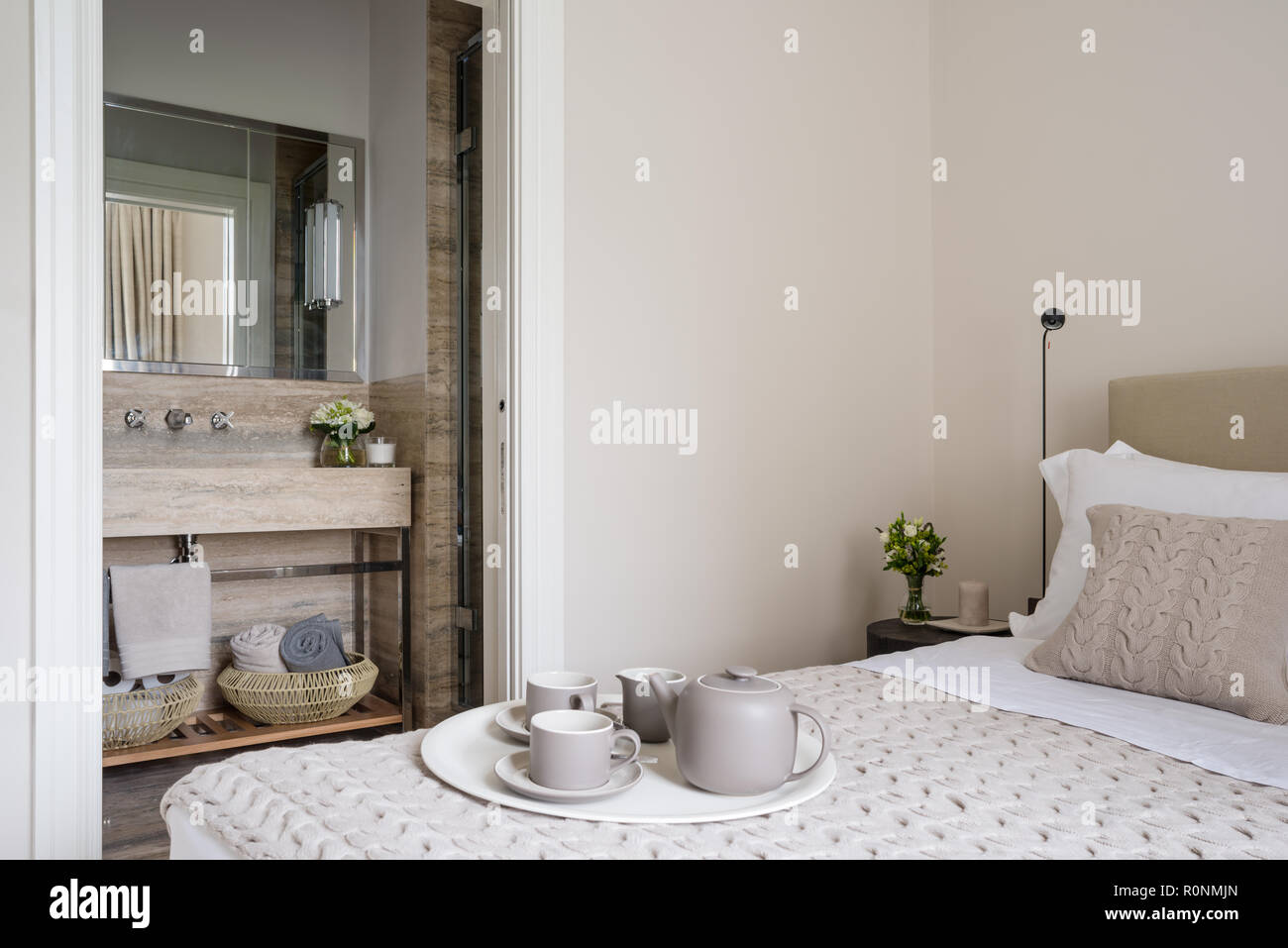 Bedside table tea hi-res stock photography and images - Alamy