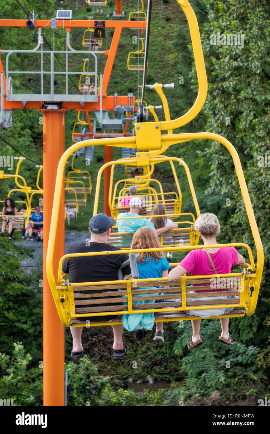 Family On Chairlift High Resolution Stock Photography and Images - Alamy