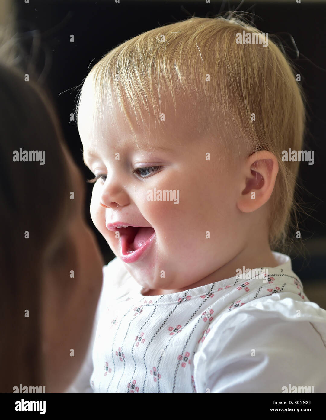 Two Toddlers Laughing High Resolution Stock Photography and Images - Alamy