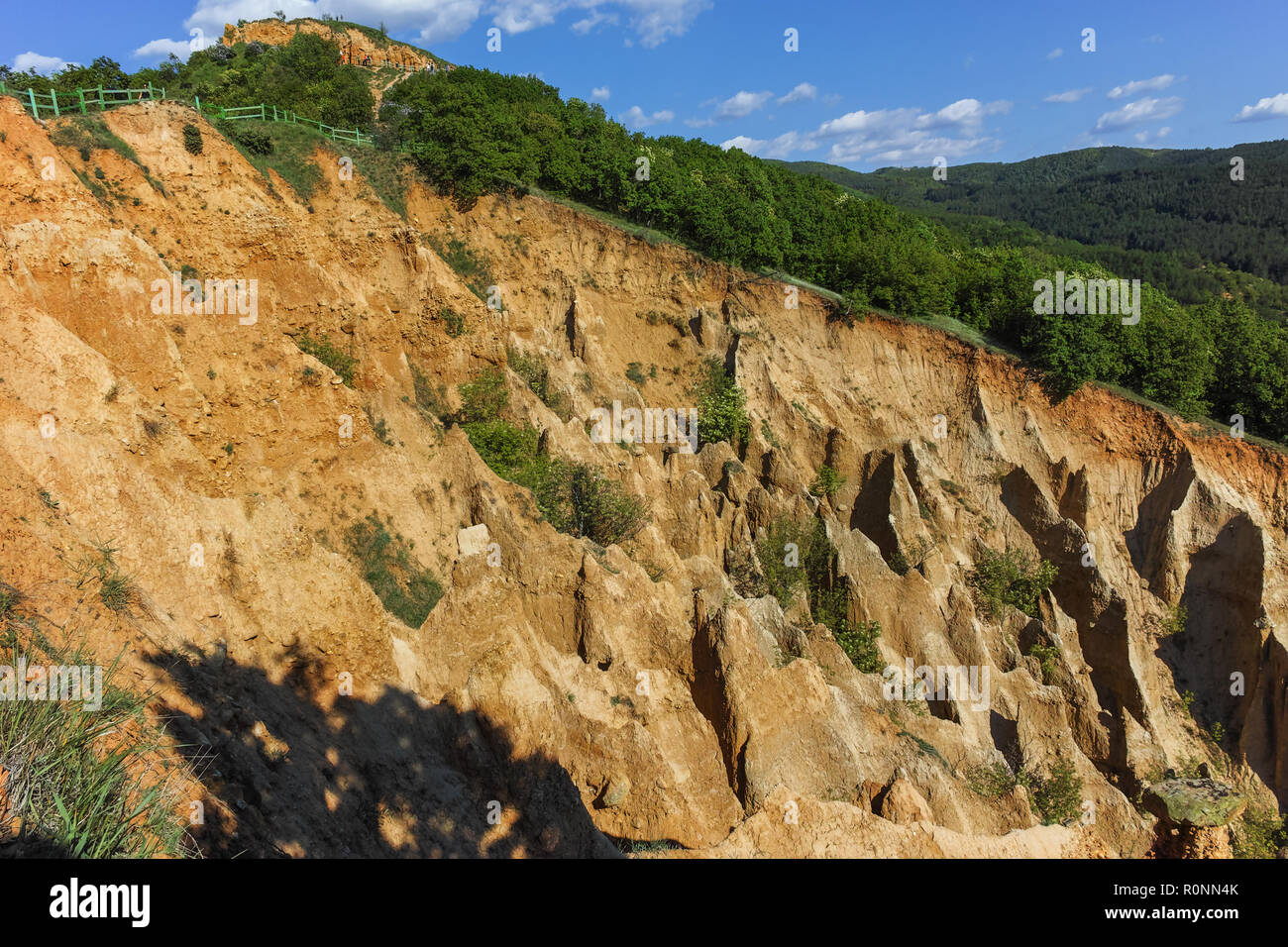Landscape of rock formation Stob pyramids, Rila Mountain, Kyustendil ...