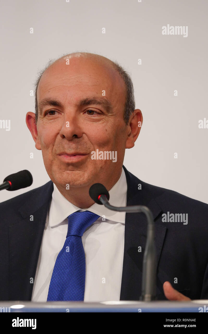 Eric Trappier, CEO of Dassault Industry, talks at Regional meetings of ...