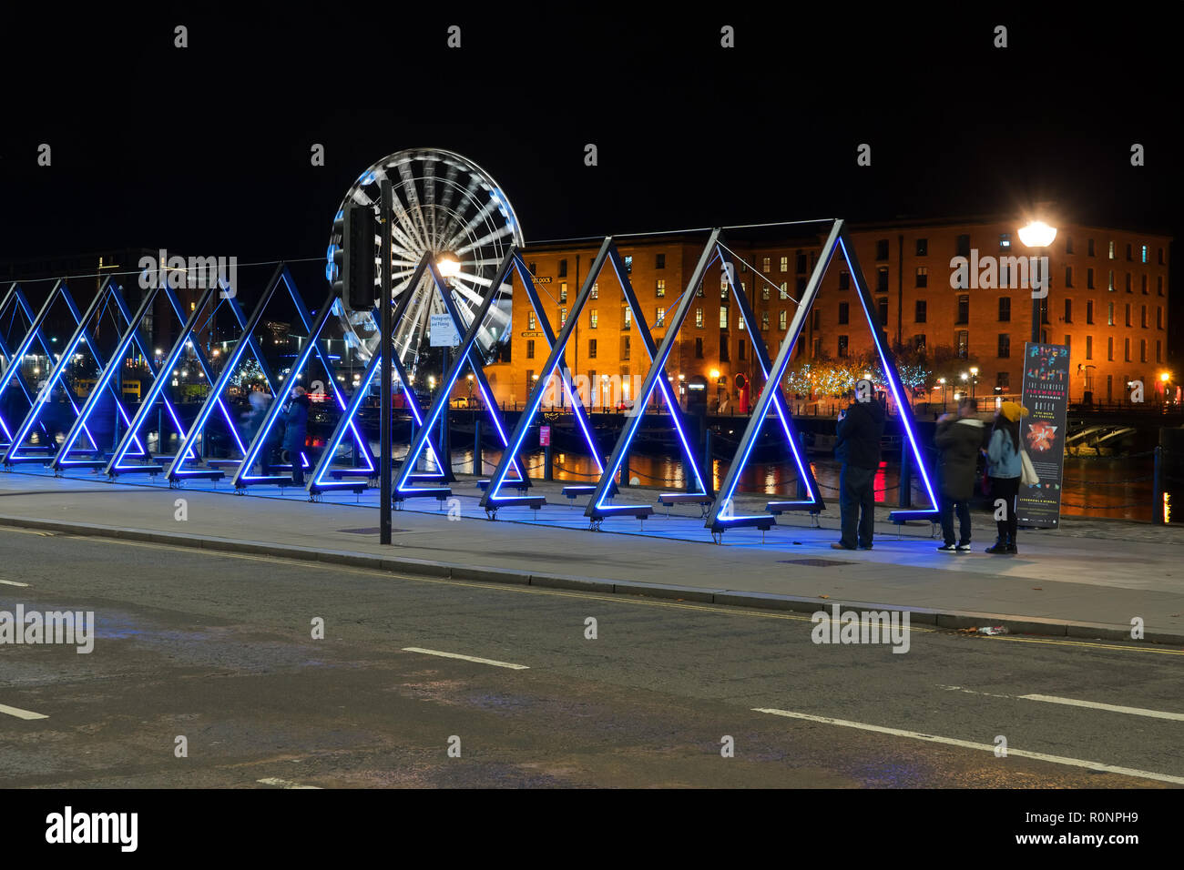 Water - The Wave by Vertigo responds to peoples movement as they walk ...