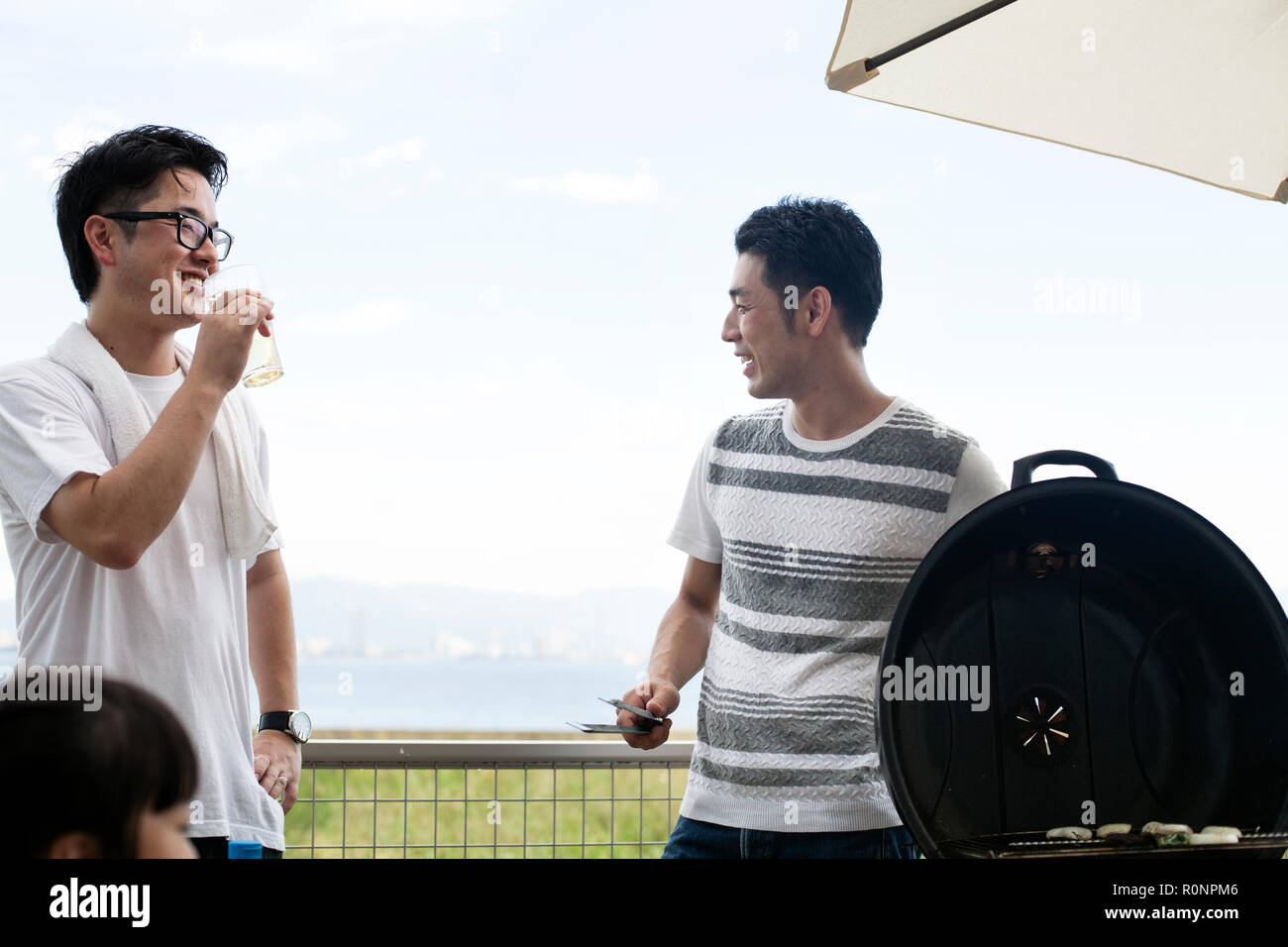 Two japanese men hi-res stock photography and images - Alamy