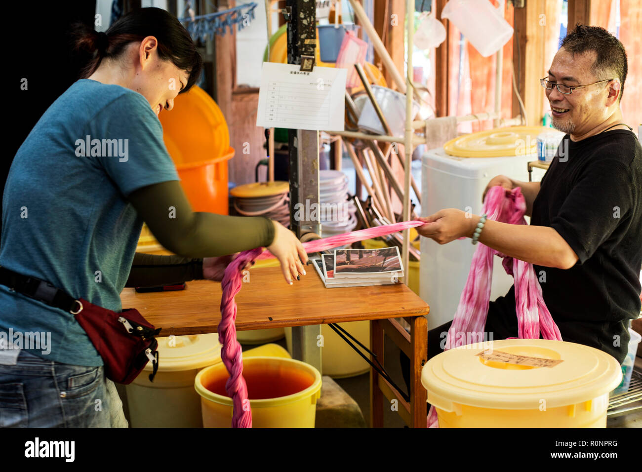 Wringing out cloth hi-res stock photography and images - Alamy