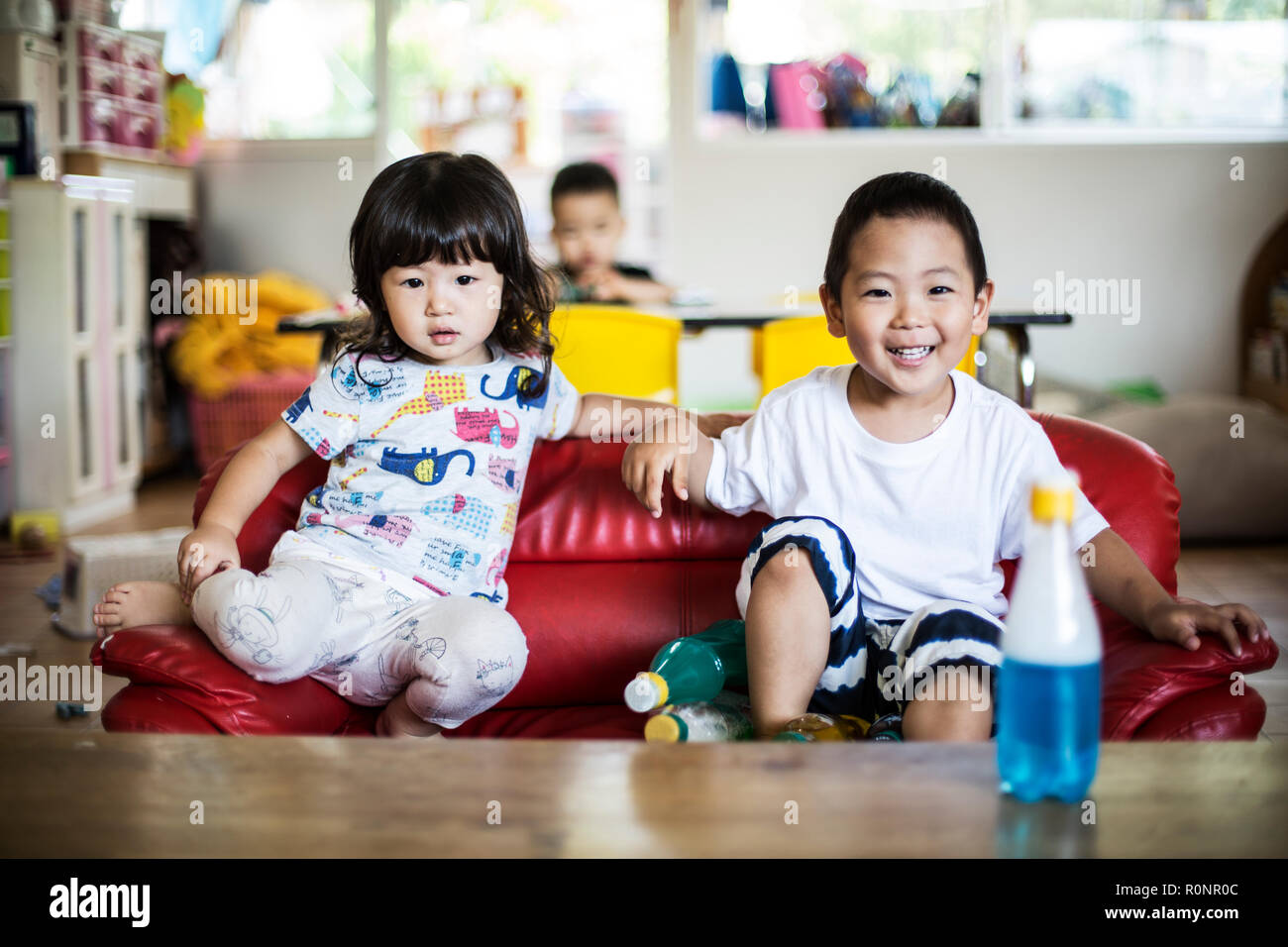 Japanese school girls red hi-res stock photography and images - Alamy