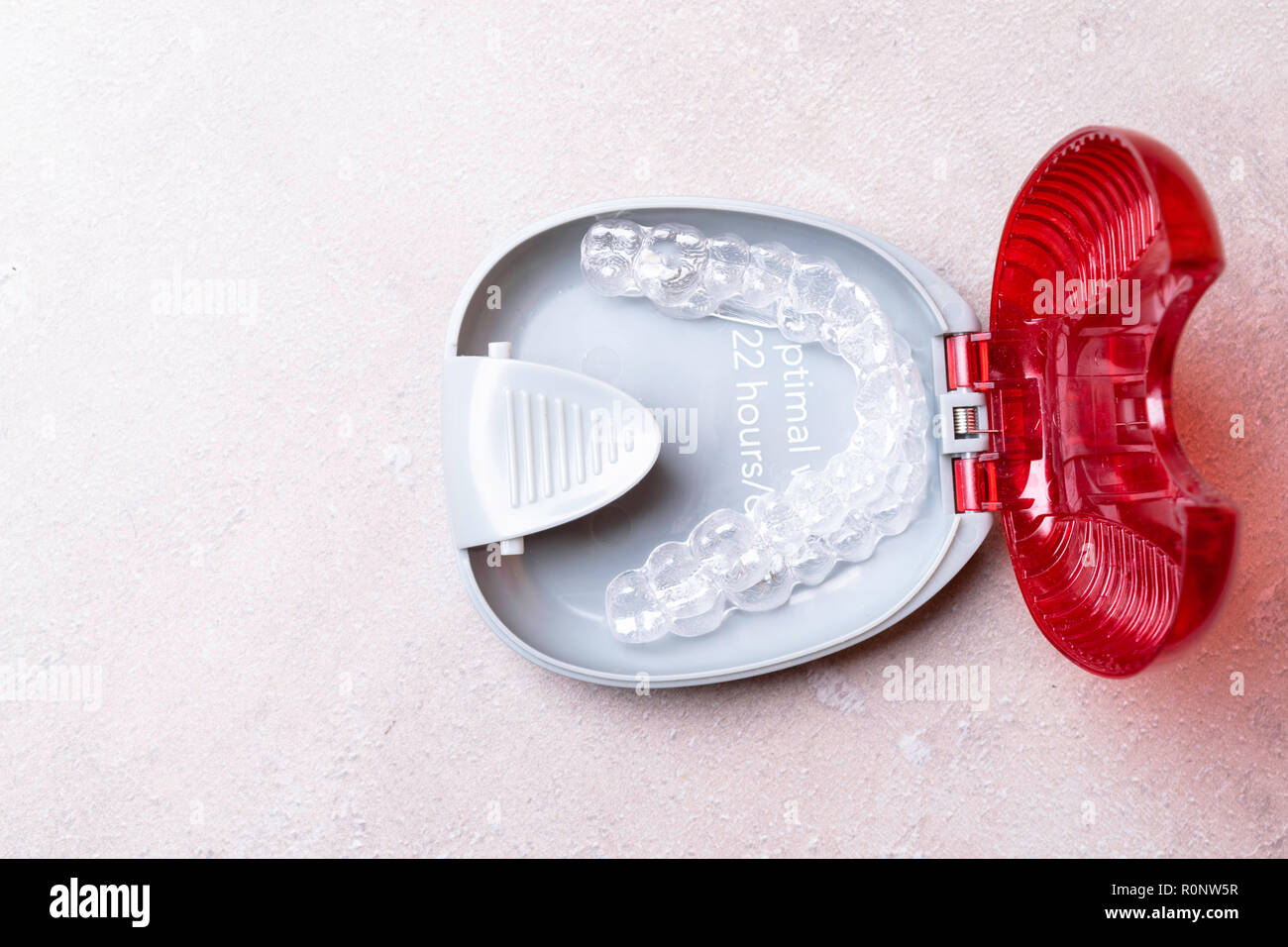 Inivisalign braces or aligner in box A way to have a beautiful smile ...