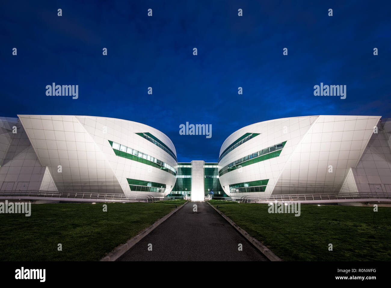 Research and Development, building located in the Oncopole of Toulouse ...